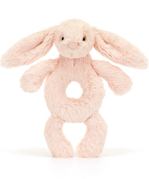 Jellycat Bashful Blush Bunny Ring Rattle in Denver, CO | Veldkamps Flowers