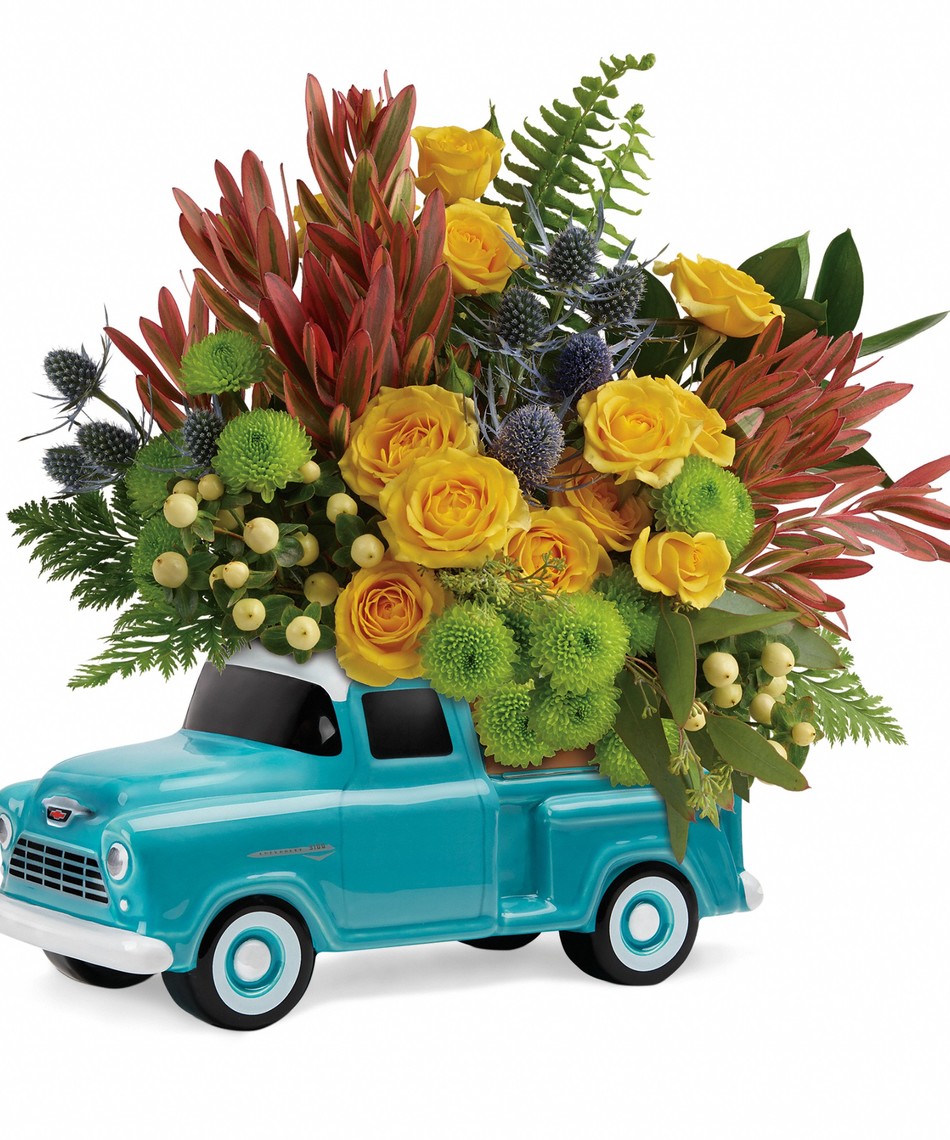 Semi Truck Flower Arrangement | Best Flower Site